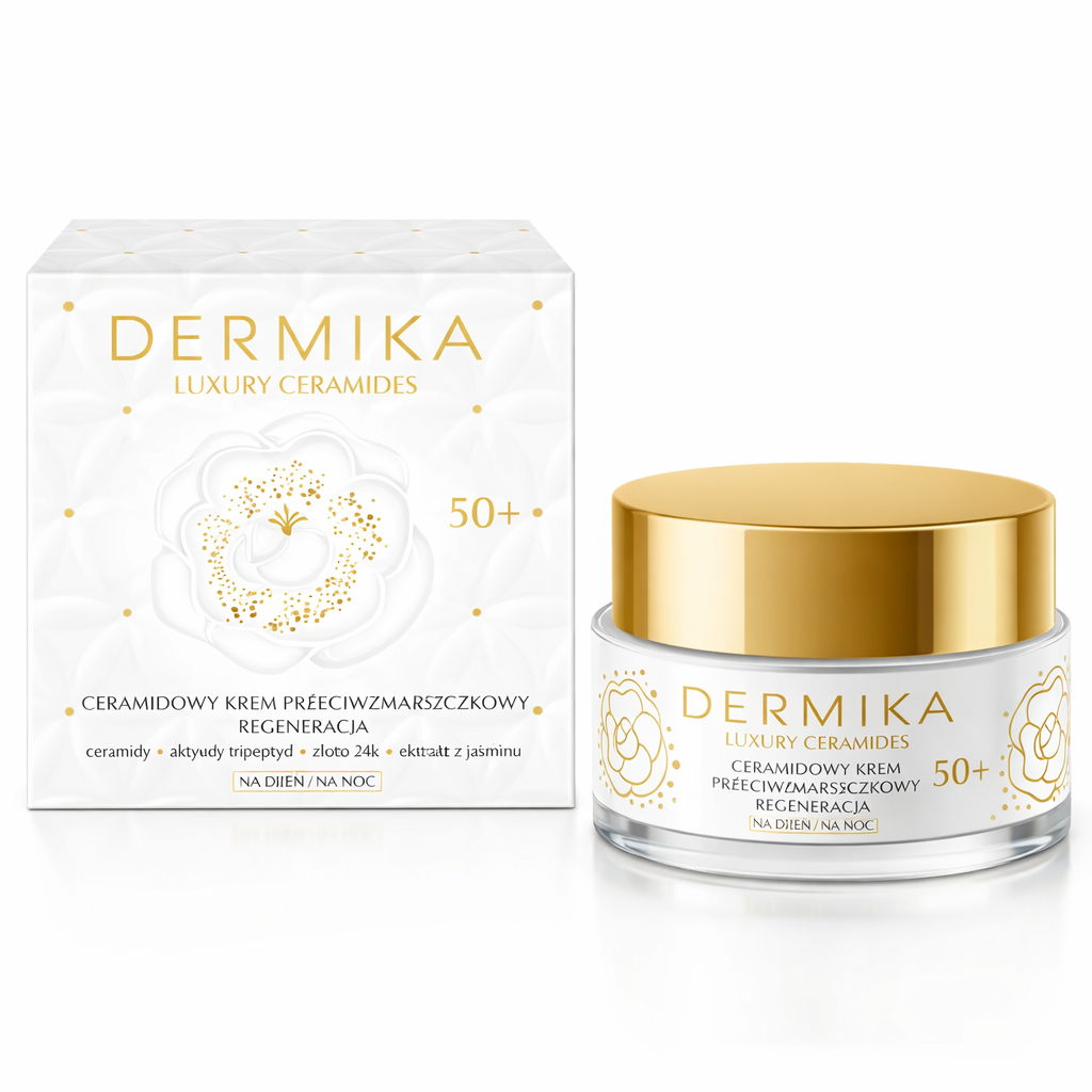 Dermika Luxury Ceramides 50+ Ceramide Regenerating Face Cream 50ml ...