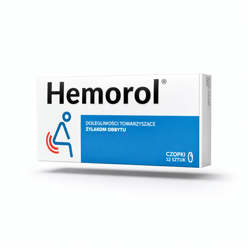 Hemorol Suppositories 12 Pieces - Hemorrhoid Relief and Soothing ...