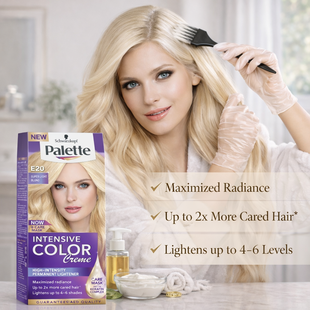 Palette Intensive Color Creme E20 Super Light Blonde – Apteczka