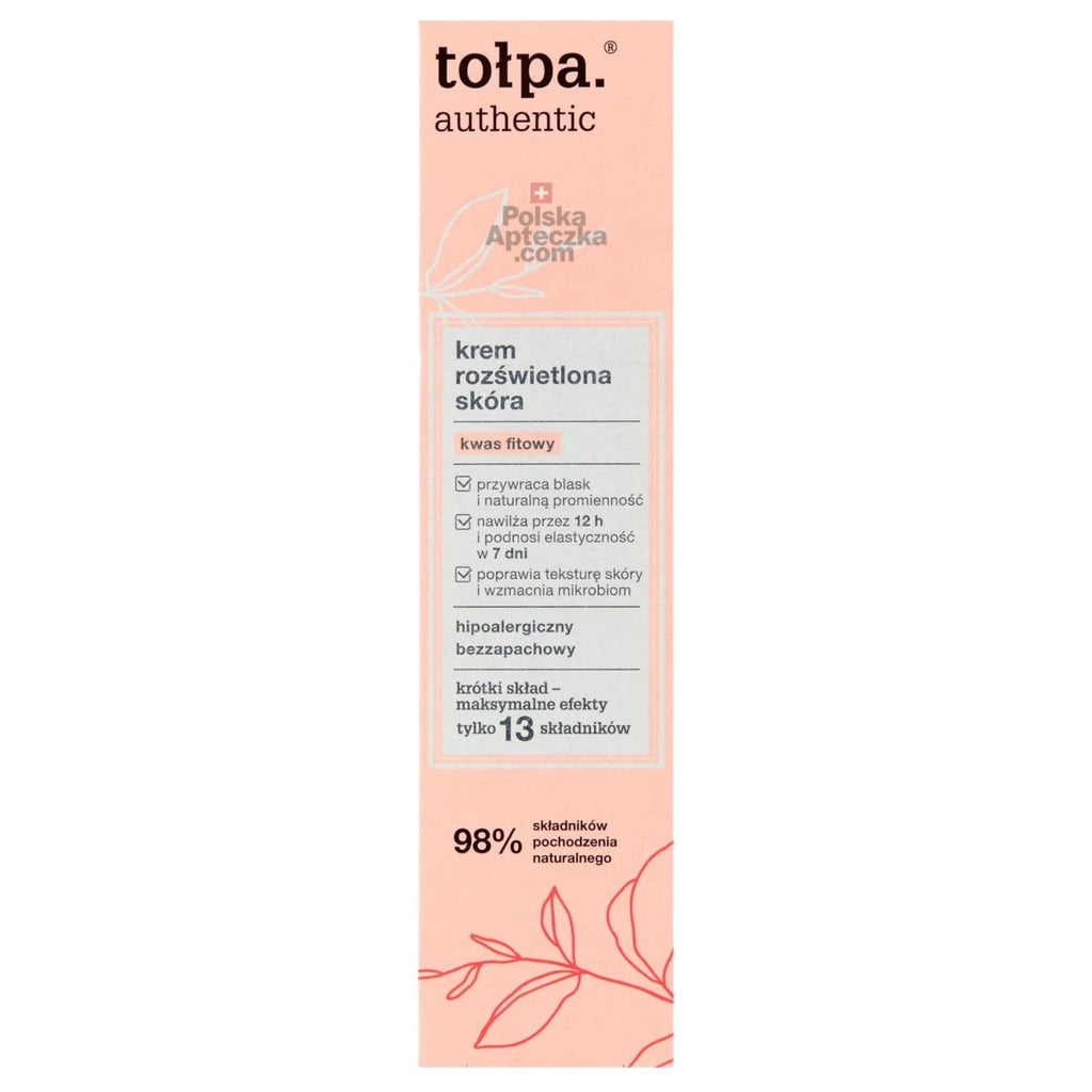 Tołpa Authentic, Cream Brightening Skin 40 ml – Apteczka