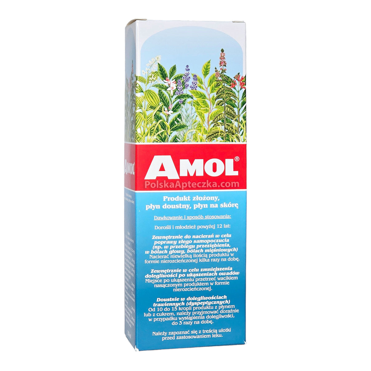 Amol 250ml – Herbal Remedy for Muscle Pain and Cold Relief – Apteczka