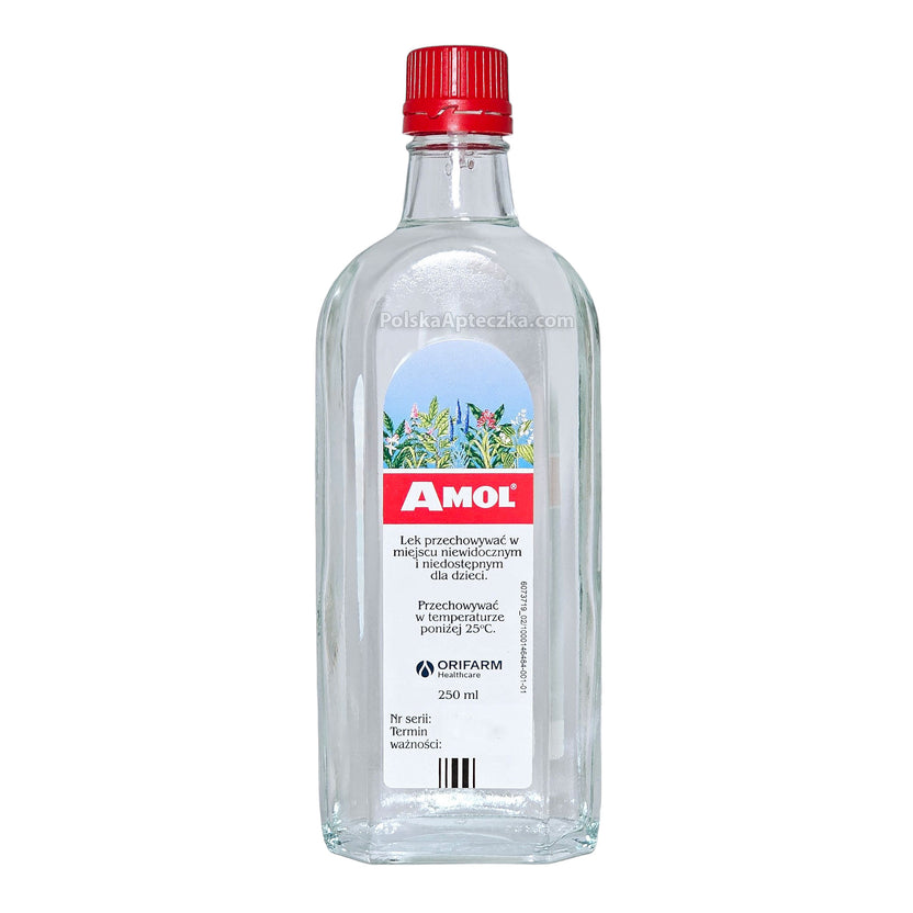 Amol 250ml – Herbal Remedy for Muscle Pain and Cold Relief – Apteczka
