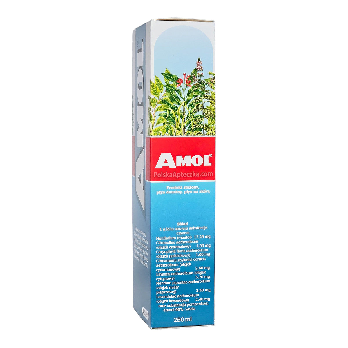 Amol 250ml – Herbal Remedy for Muscle Pain and Cold Relief – Apteczka