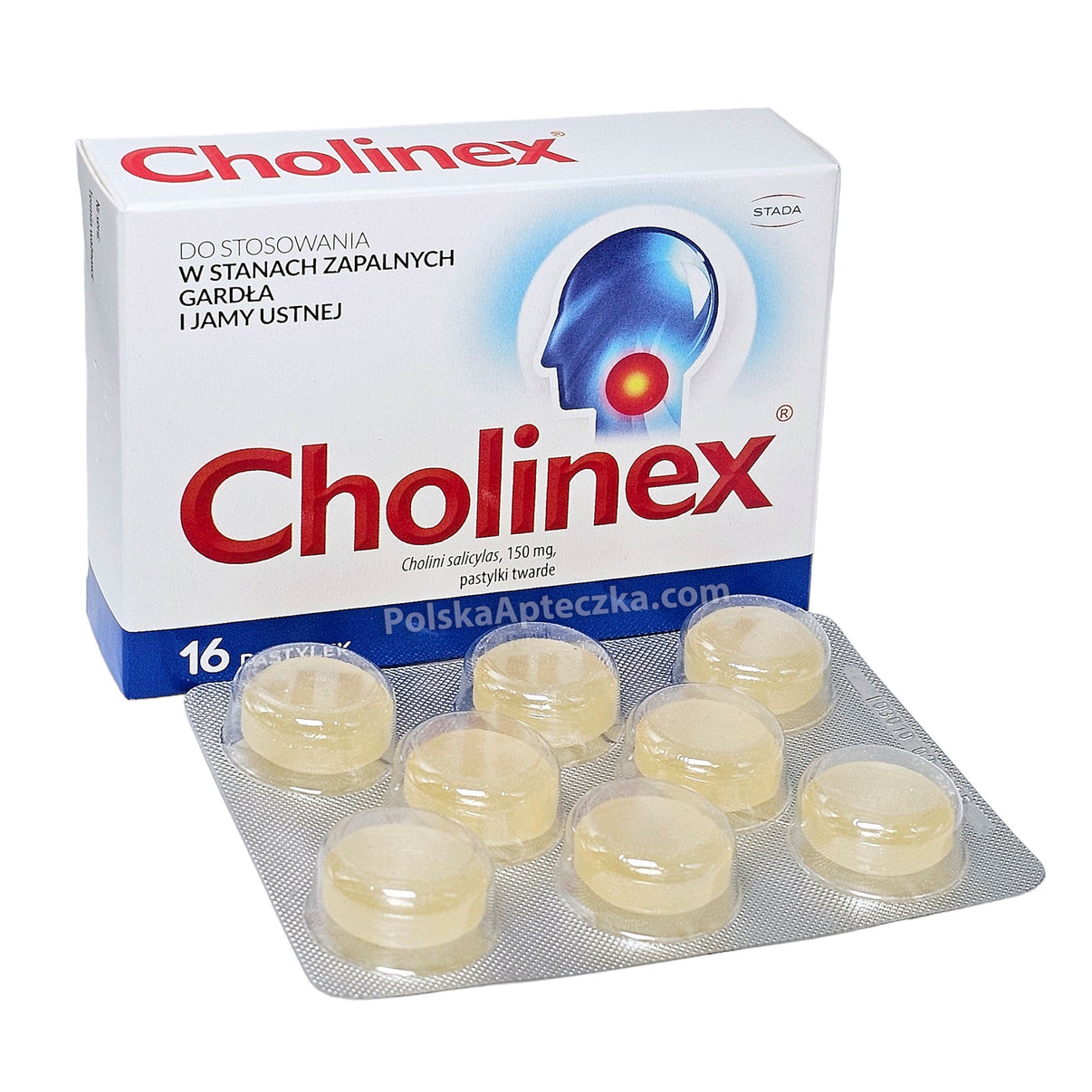 Cholinex 16 throat lozenges – Apteczka