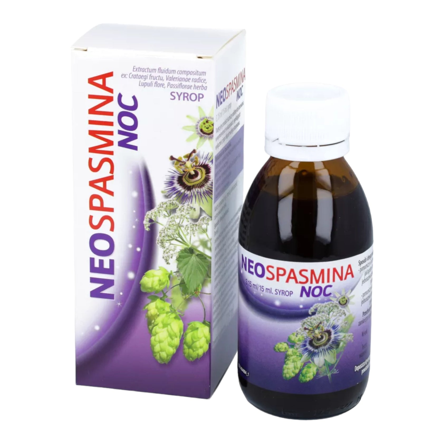 Neospasmina Night time Syrup 119ml – Apteczka