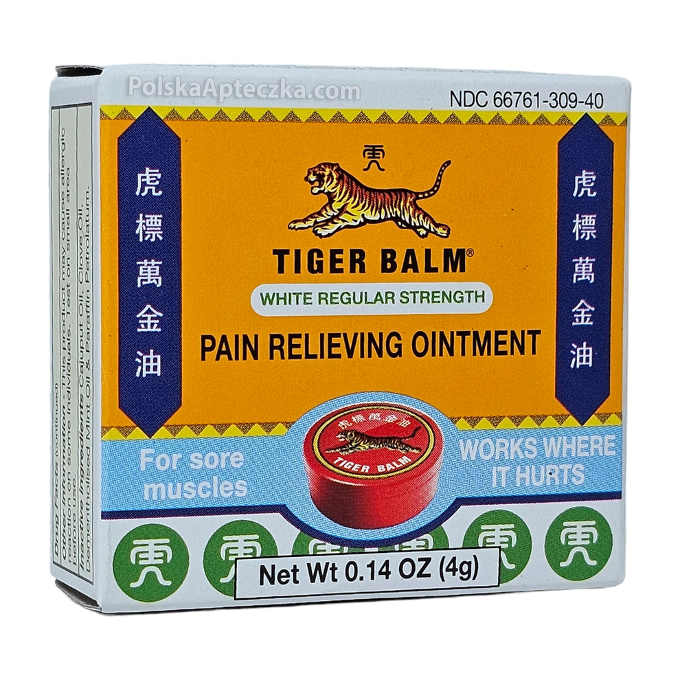 Tiger balm pain relieving ointment 4g – Apteczka | Proton Nutrition