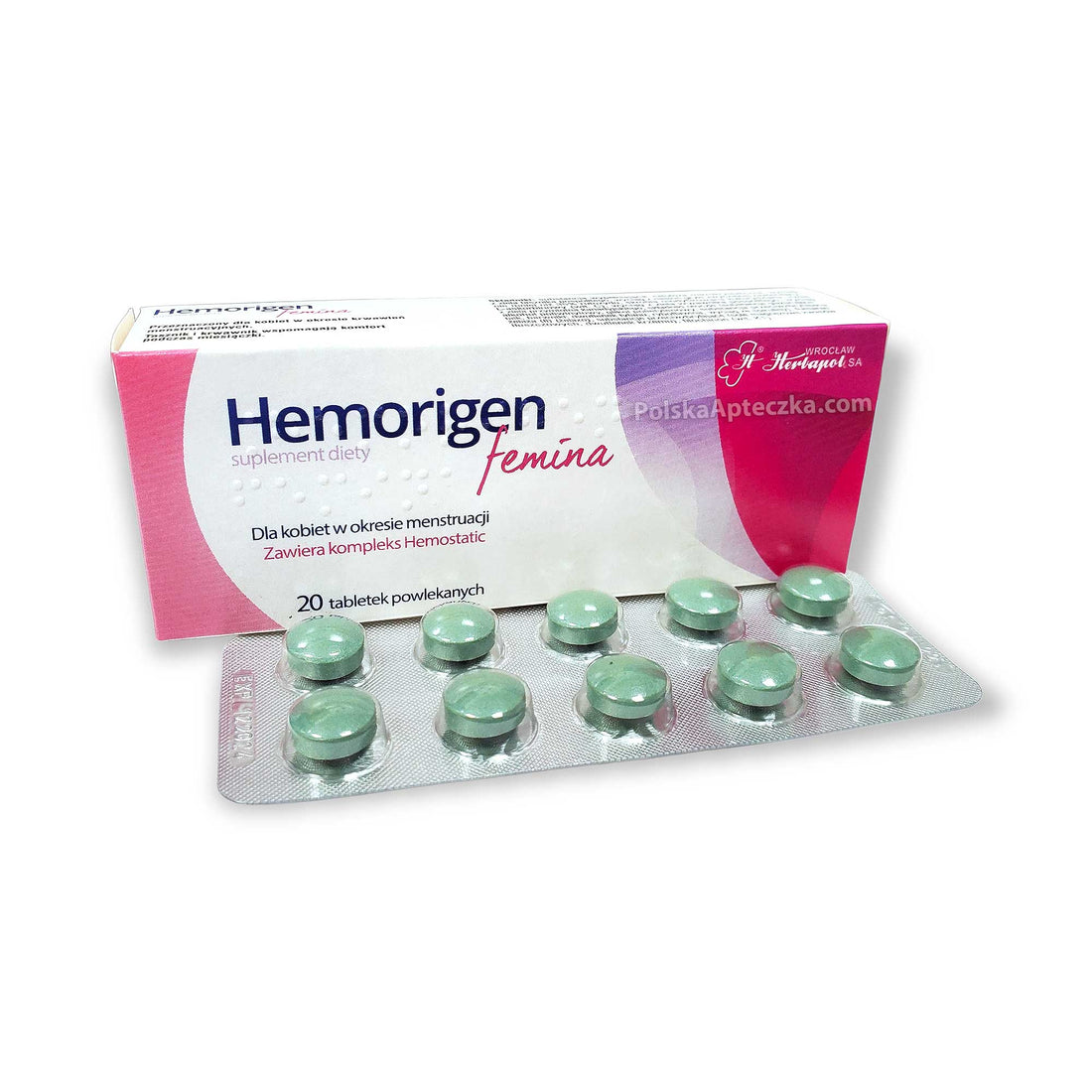 Hemorigen femina 20 tablets – Apteczka