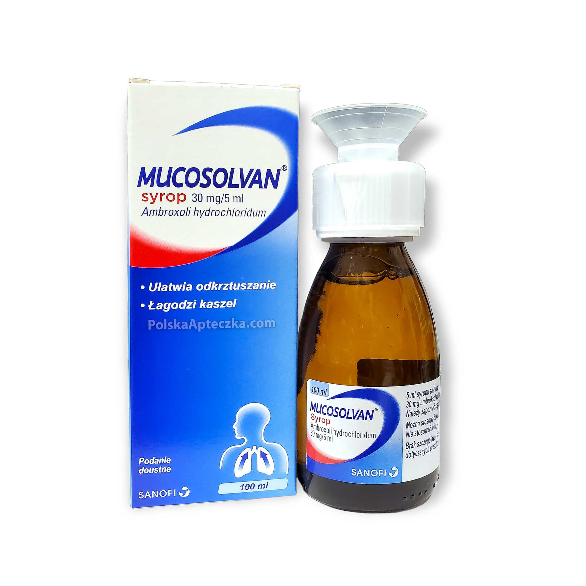 Mucosolvan Cough syrup 100ml – Apteczka | Proton Nutrition