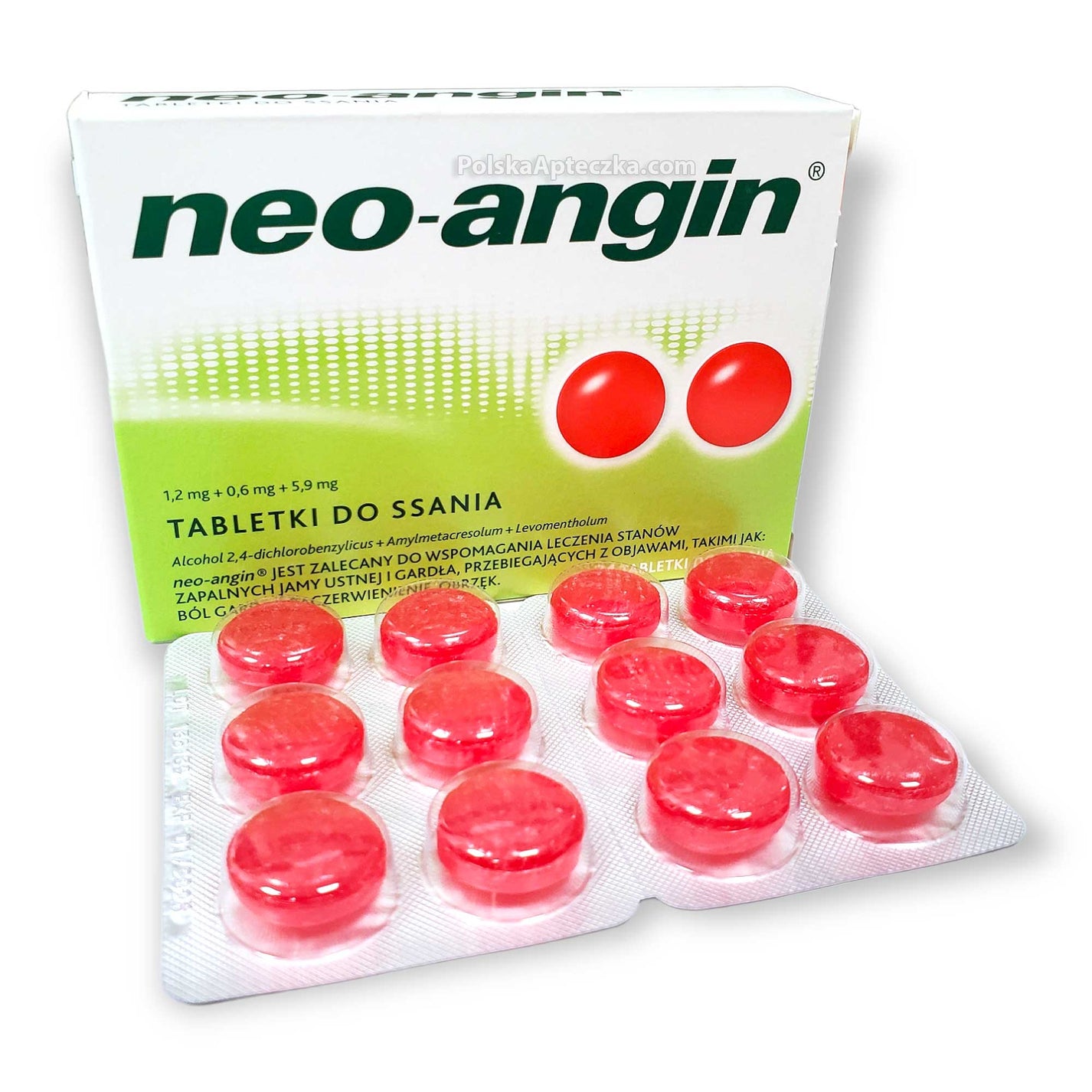 Neo-angin Lozenges 24 tablets – Apteczka | Proton Nutrition