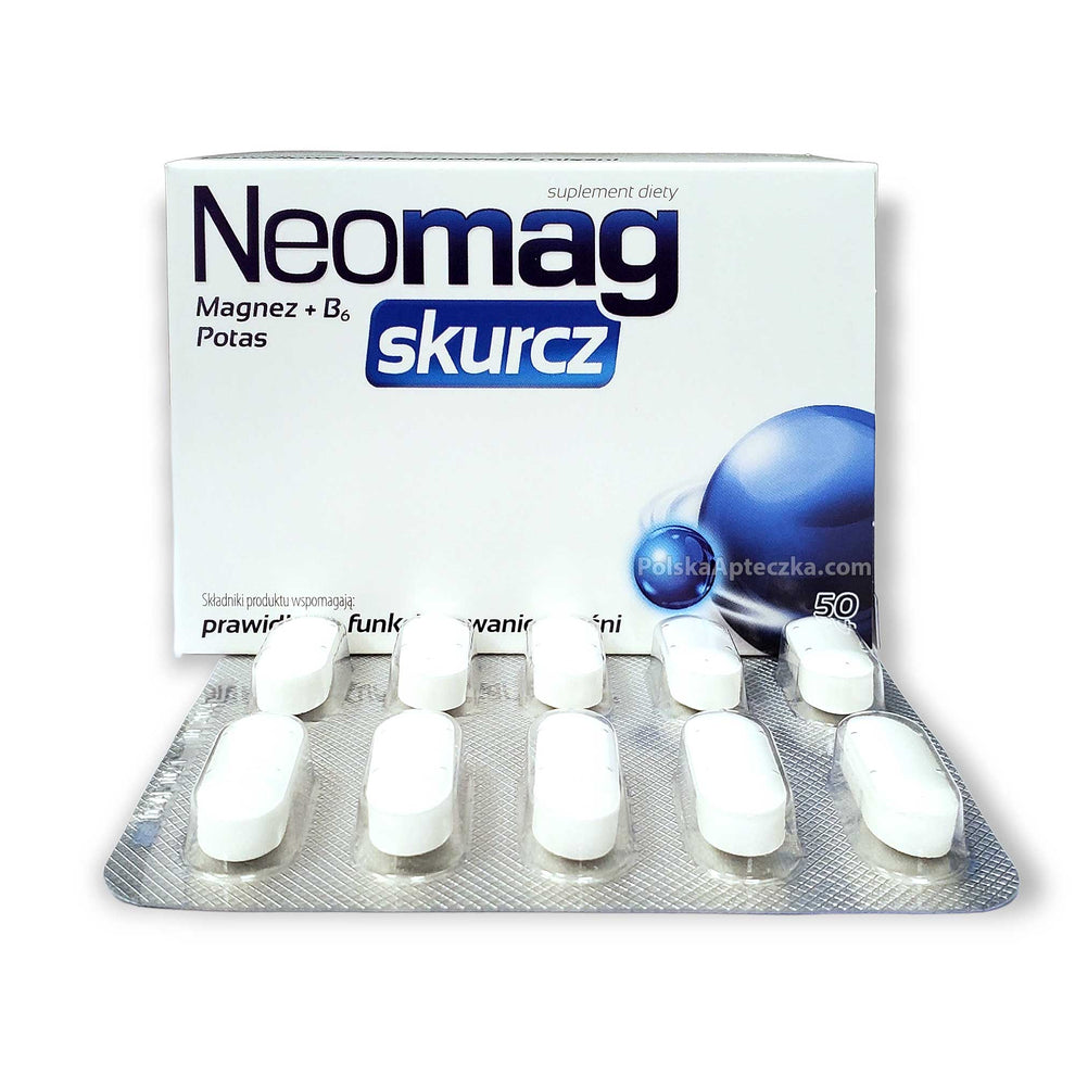 NeoMag Skurcz 50 tablets, Aflofarm – Apteczka | Proton Nutrition