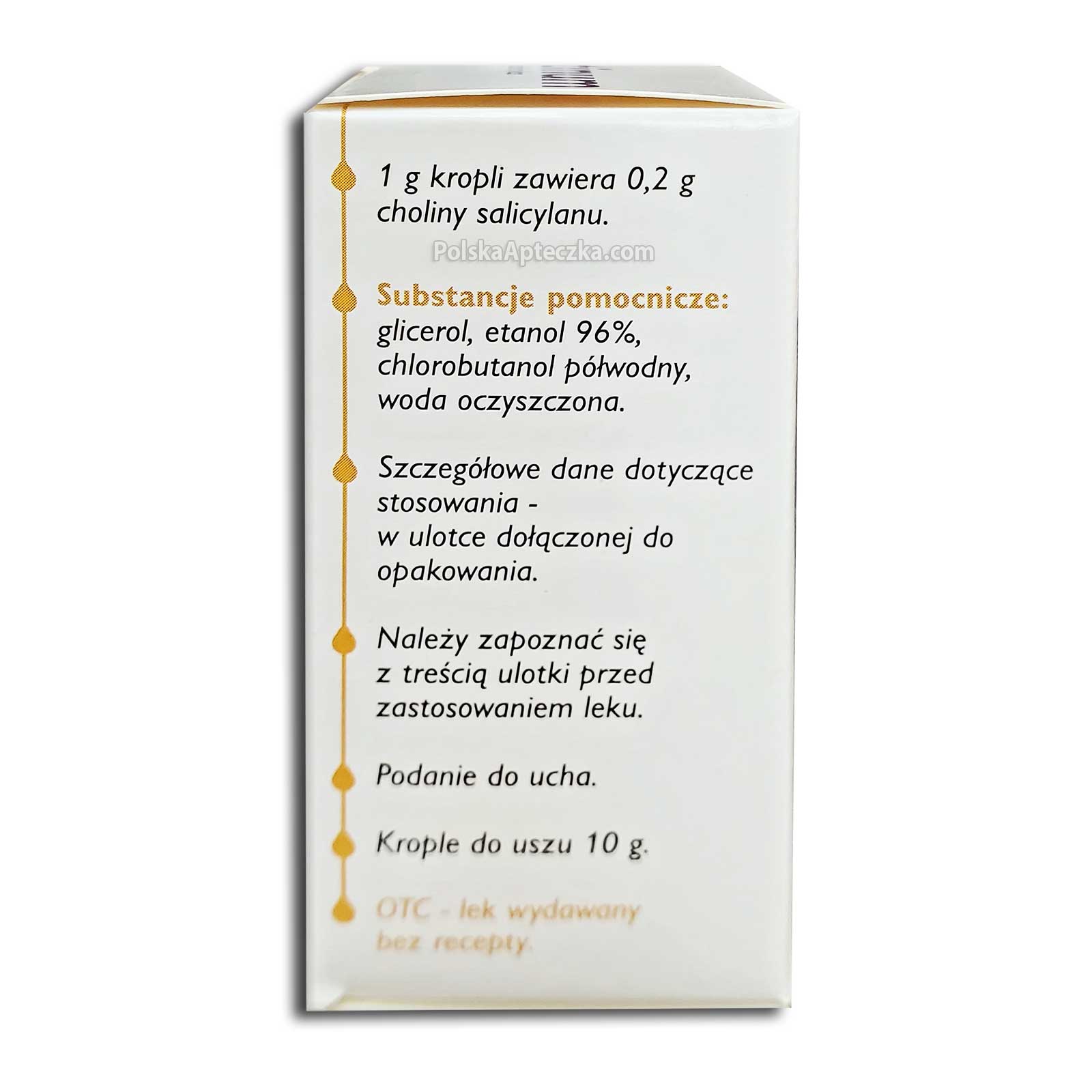 Otinum Ear Drops 10g, Bausch Health – Apteczka | Proton Nutrition