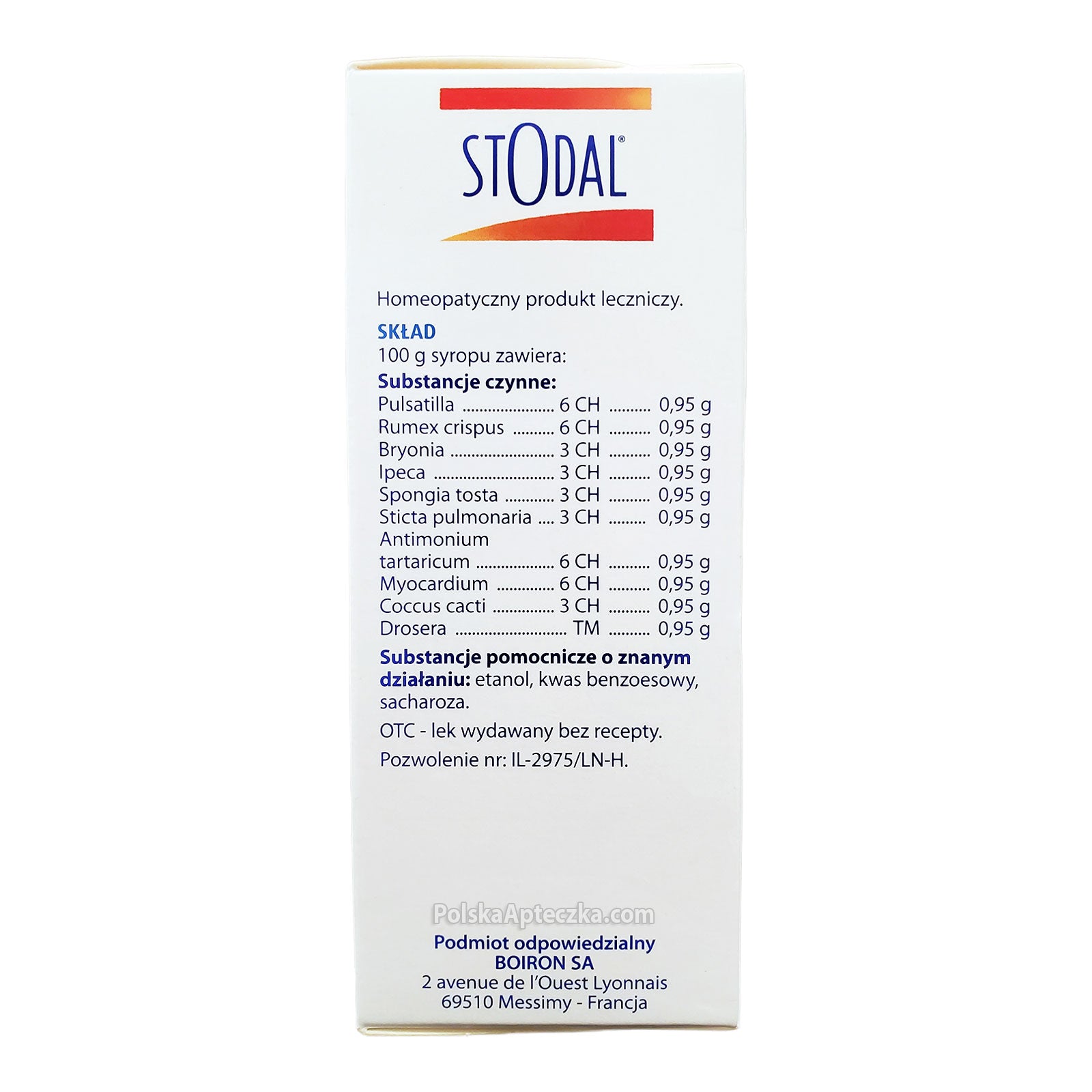 Stodal cough syrup 200ml – Apteczka