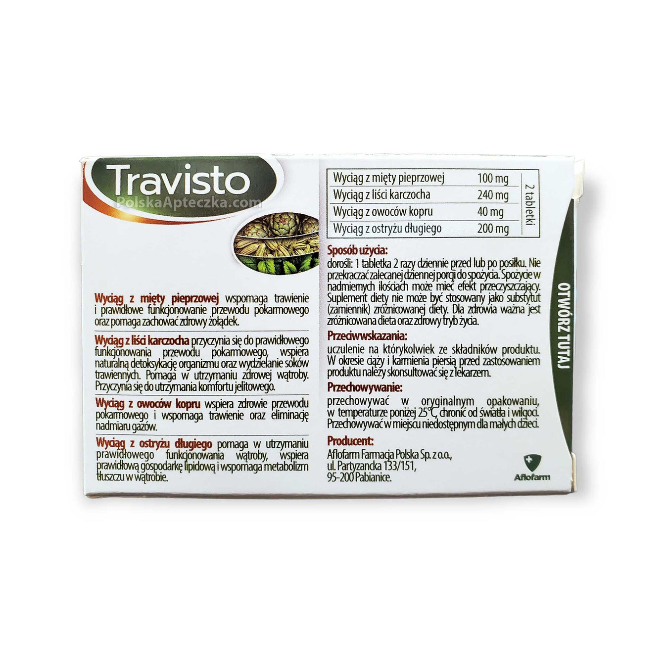 Travisto 40 tablets – Apteczka | Proton Nutrition
