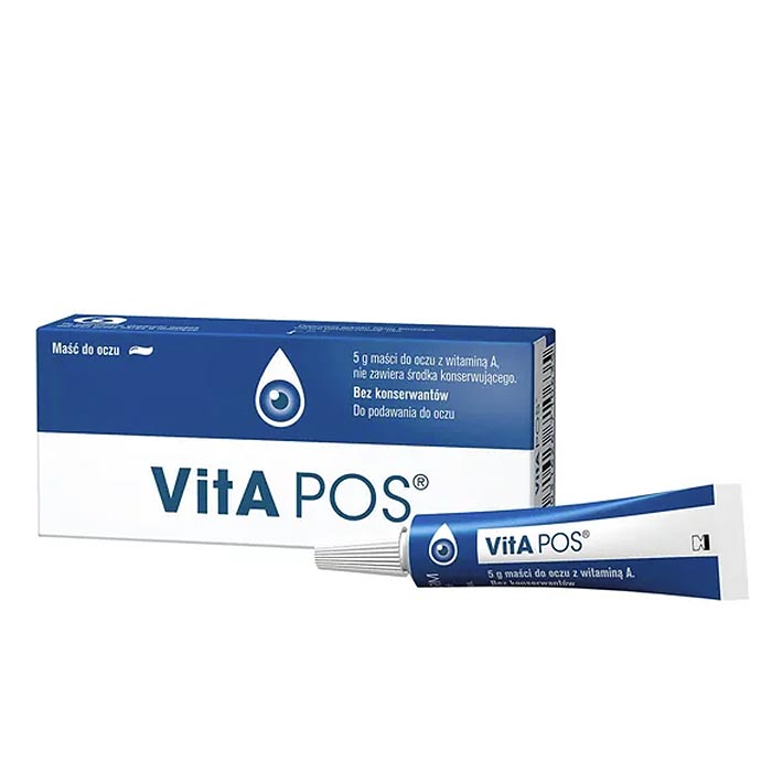 VitA POS eye ointment with vitamin A 5g – Apteczka | Proton Nutrition